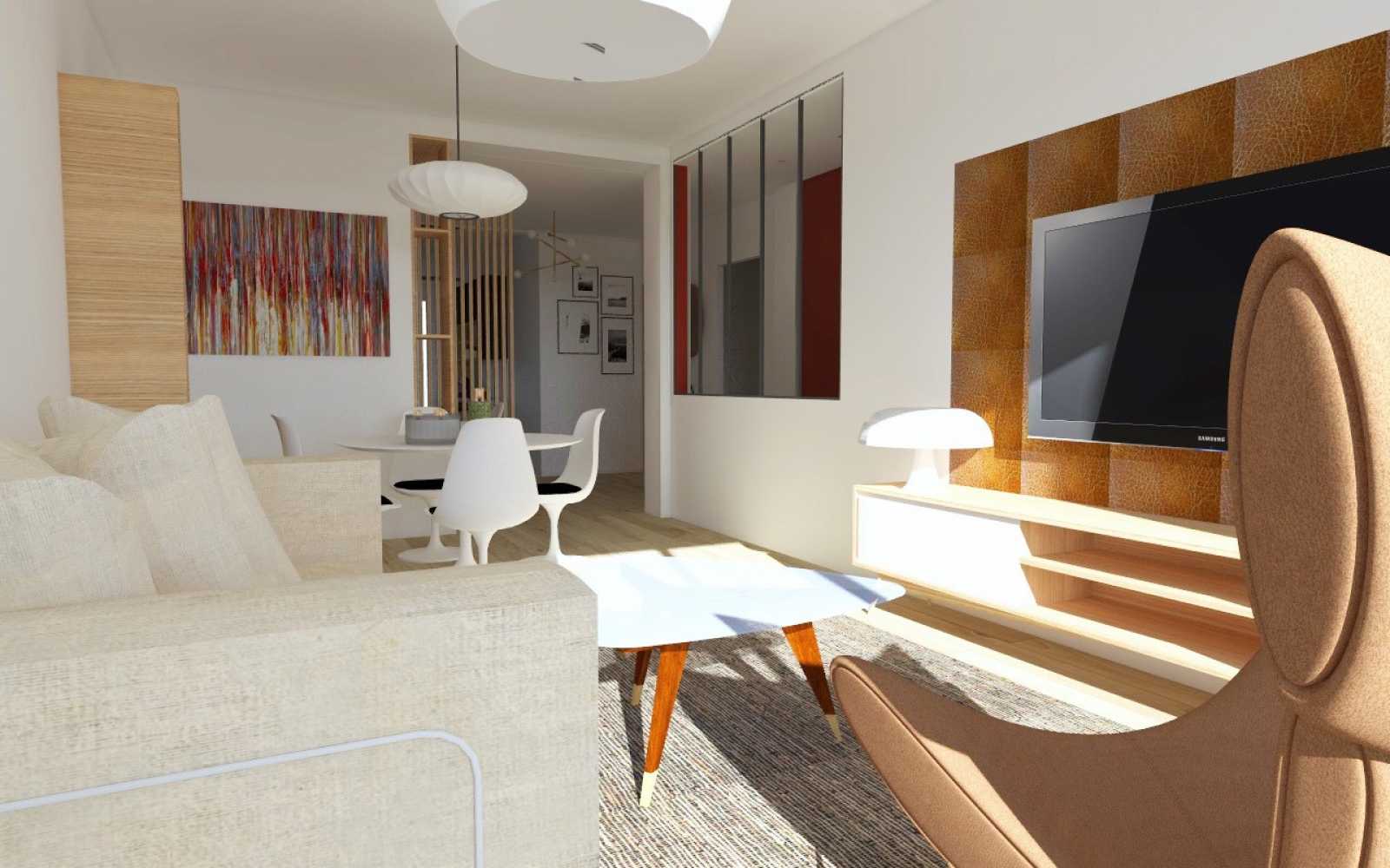 DESIGN D'ESPACE APPARTEMENT NICE - SmaltDesign