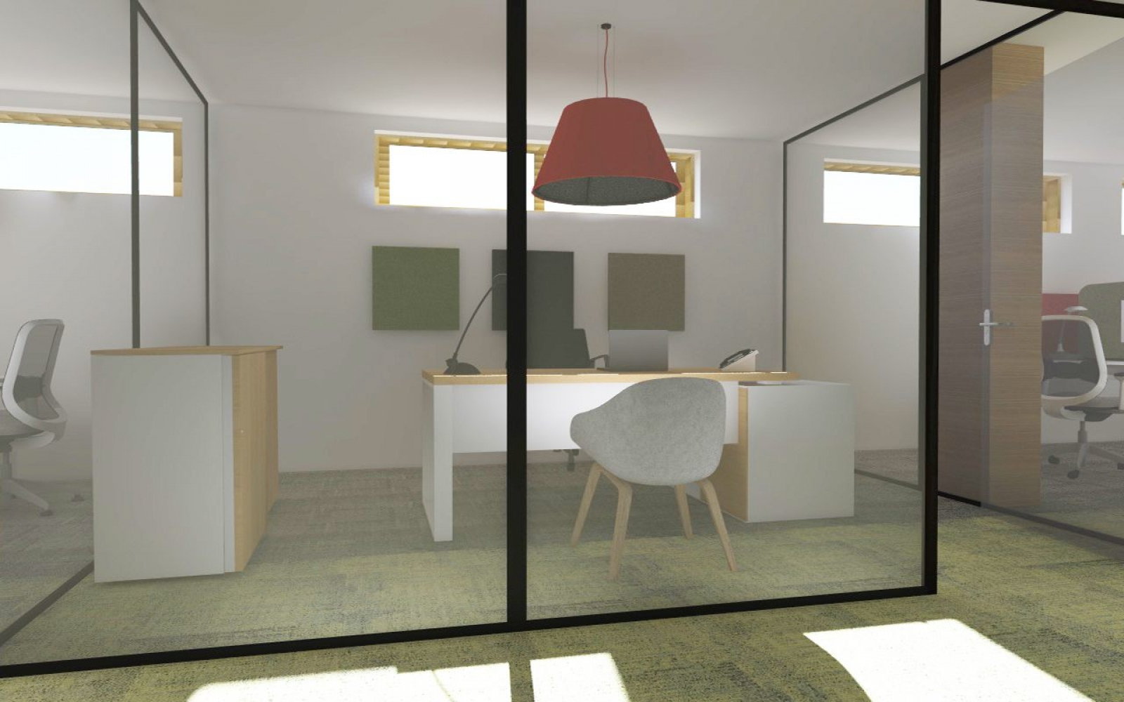 Aménagement de bureaux open space - SmaltDesign Aménagement de bureaux open space - SmaltDesign